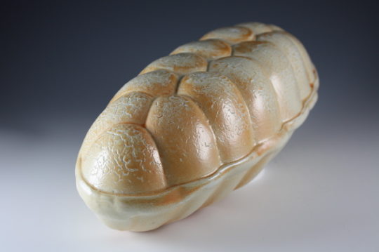 Bread Sculpture - Salt-glazed ceramic, in Sculpture